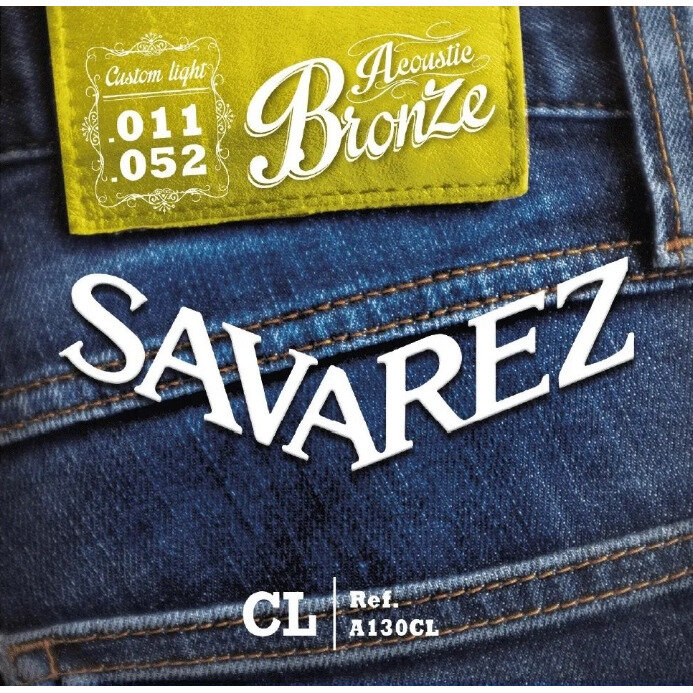 Струны для акустической гитары Savarez A130CL