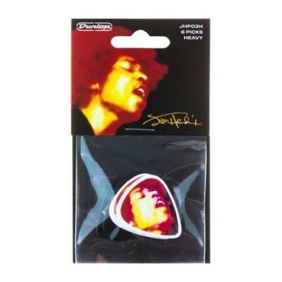 Набор медиаторов 6шт. Dunlop HENDRIX ELECTRIC LADYLAND-6/PLYPK