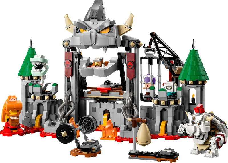 Конструктор LEGO Super Mario 71423 Dry Bowser Castle Battle Expansion Set, 1321 дет.