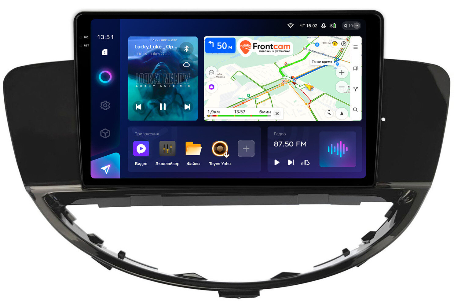 Штатная магнитола Teyes CC3 2K 6/128 9.5" RM-9-025 Subaru Tribeca 2004-2014 (без поддержки БК) Android 10 (4G-SIM, DSP, QLed)