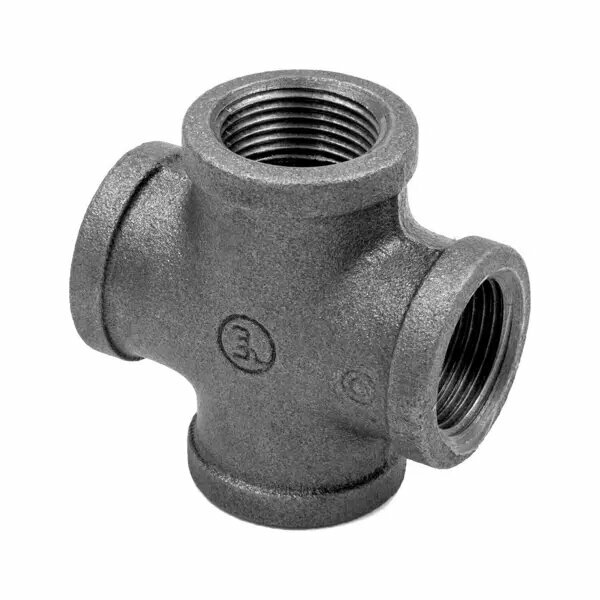 Крестовина 1/2"x1/2"x1/2"x1/2" ВР чугун 127-3623