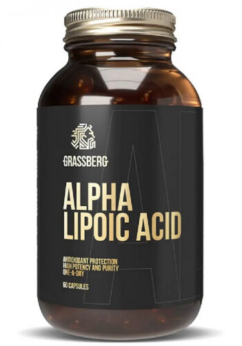 БАД Grassberg Альфа-липоевая Кислота 60 mg №60