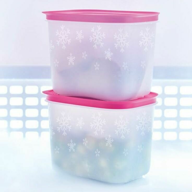 Охлаждающие лотки 1,1 л, (2шт) для хранения и заморозки Tupperware
