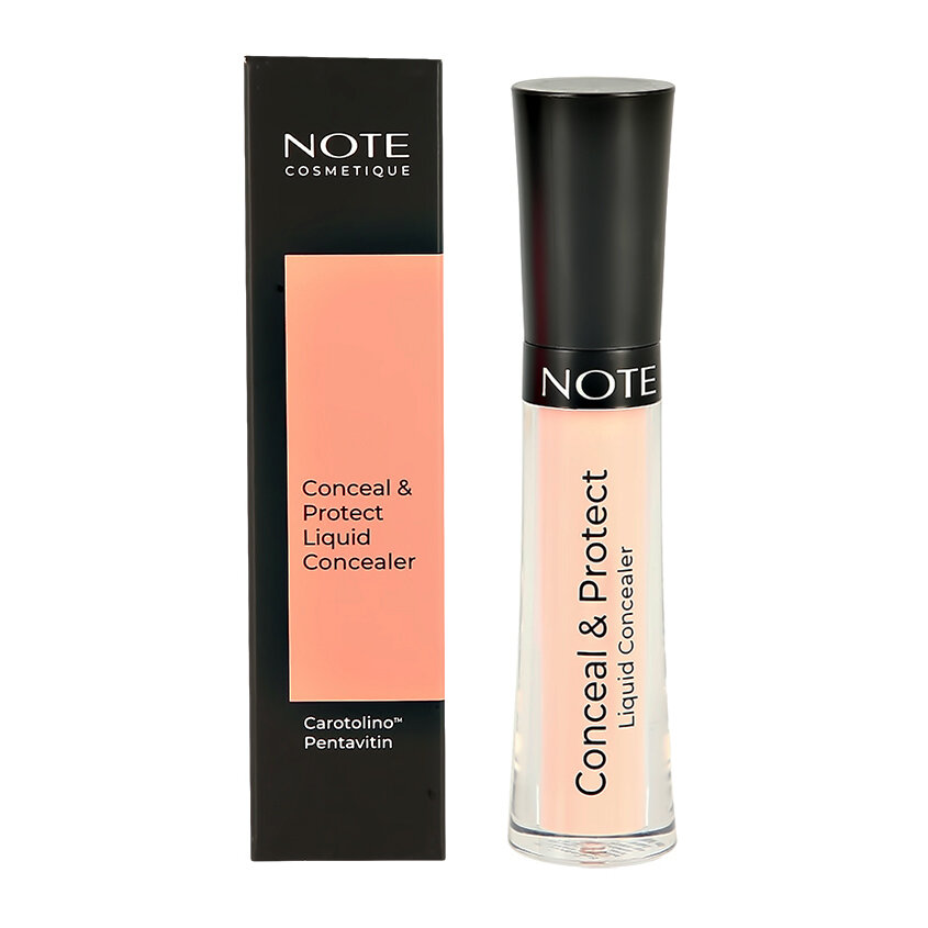 Консилер для лица NOTE CONCEAL & PROTECT LIQUID CONCEALER тон 04 Фарфор