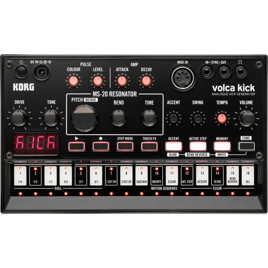 KORG VOLCA KICK Аналоговый синтезатор/генератор