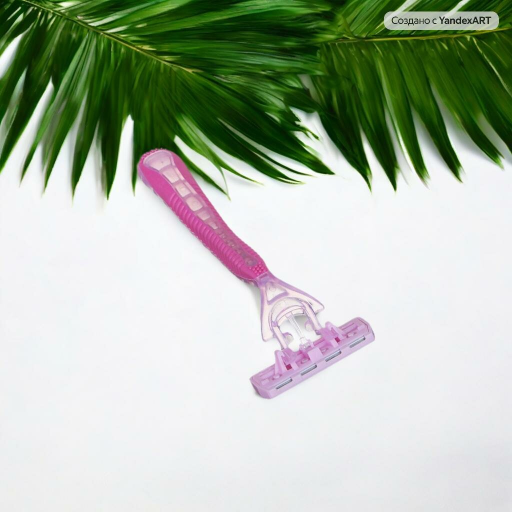 Набор станков для бритья Proway , нержавеющая сталь, плавающая головка,3 лезвия,5шт.