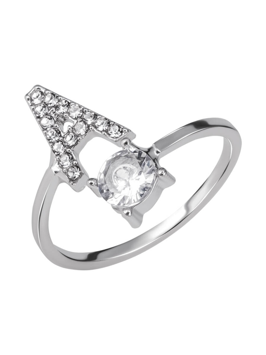 Кольцо помолвочное, фианит