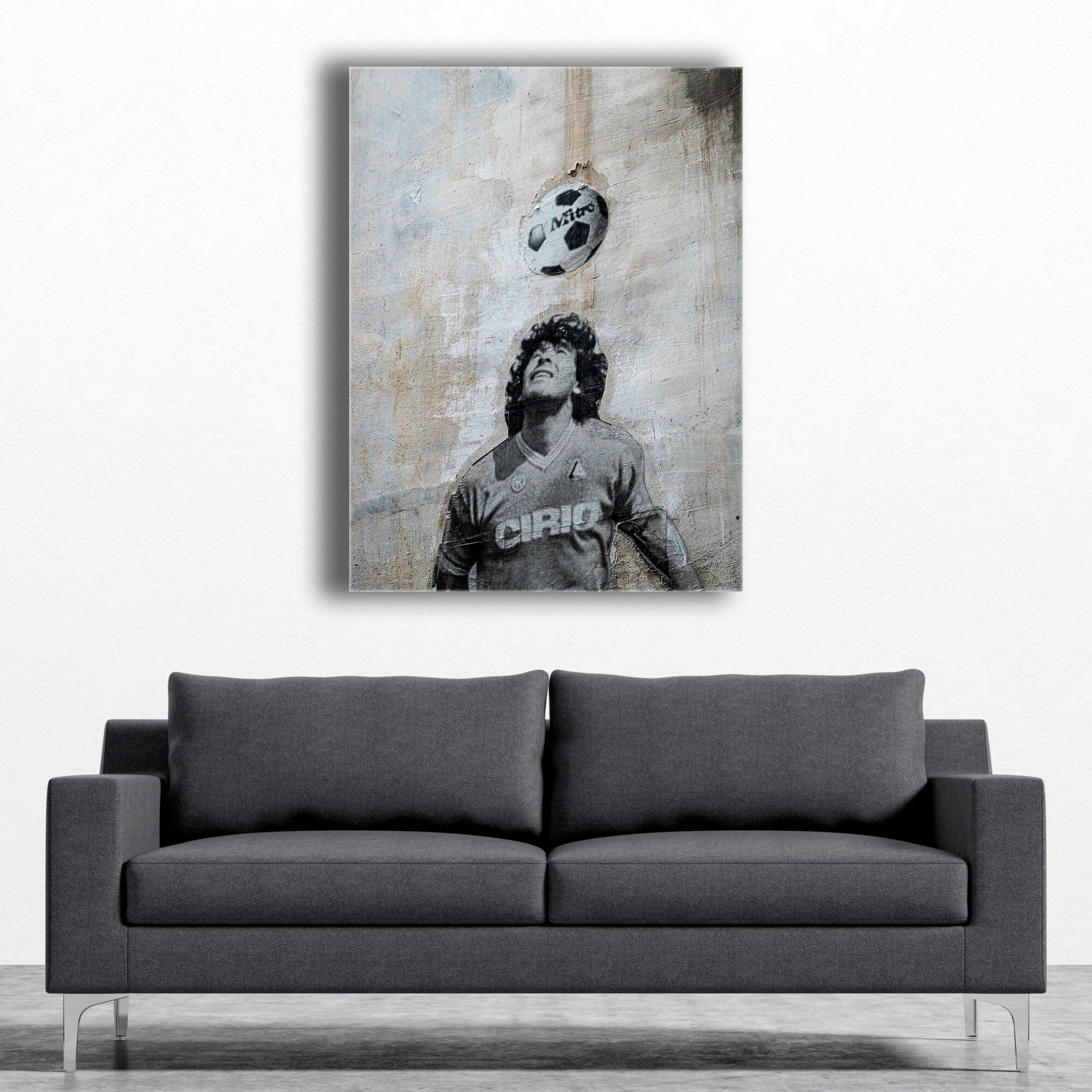 Интерьерная картина на холсте / Андеграунд футбол / 40*60