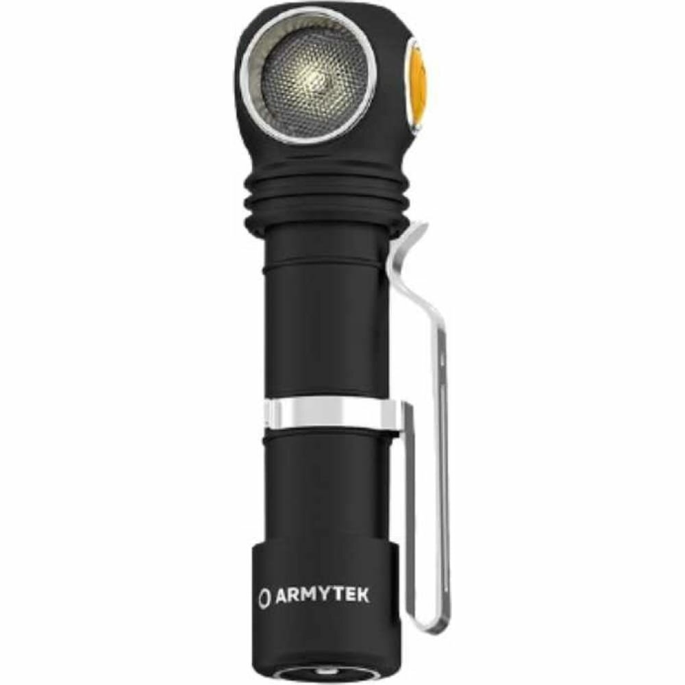 Фонарь Armytek Wizard C2 Pro F08701W, налобный, IP68, 2330 люмен, 12 режимов, черный