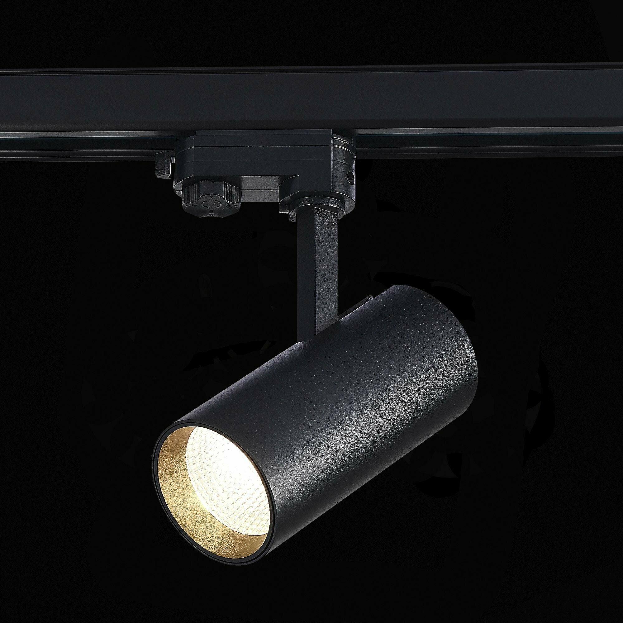 ST Luce Трековый светильник Черный LED 1*20W 3000K 1 600Lm Ra>90 38 IP20 L150xW70xH202 165-265V