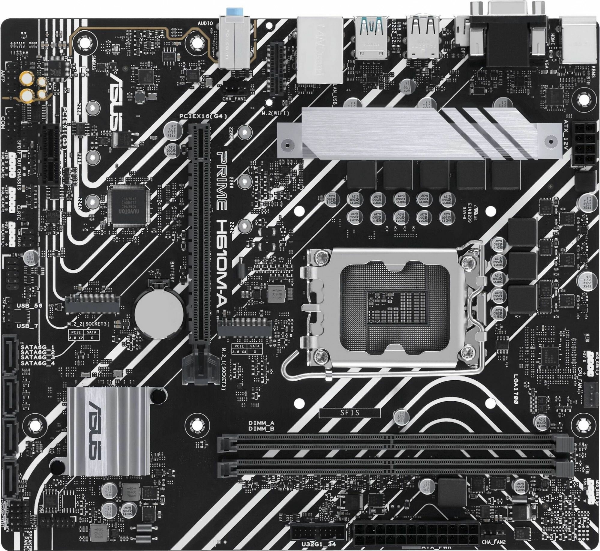 Материнская плата ASUS PRIME H610M-A-CSM
