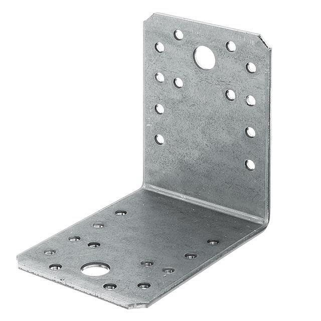 Уголок крепежный 90x90x65x2,5 мм стальной для монтажа и крепления конструкций