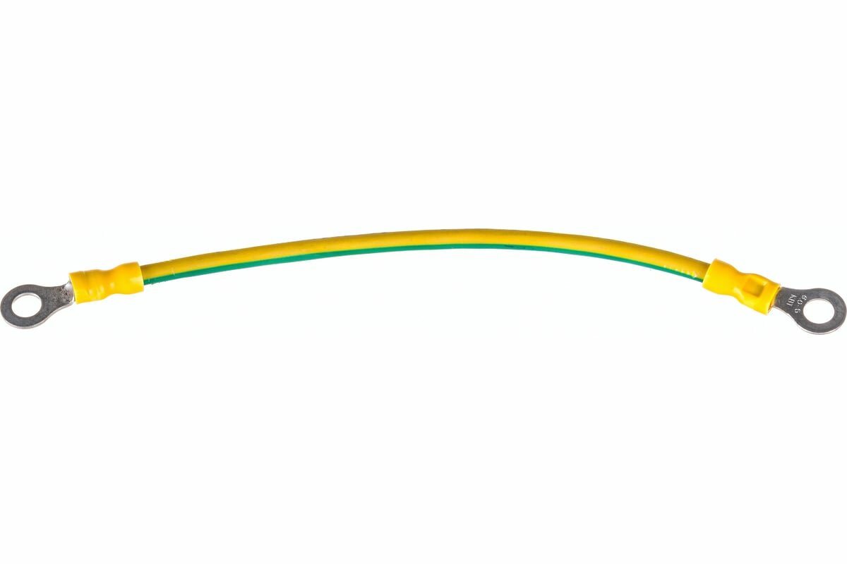 Промрукав заземляющий провод 6 мм2 150 мм длины 10 шт PR08.3126 для электроустановок