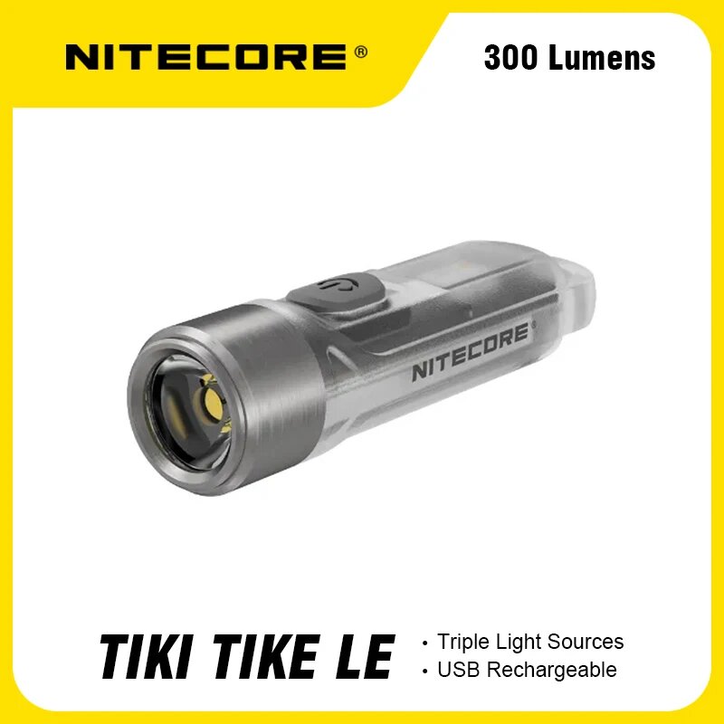 NITECORE TIKI TIKI LE мини фонарик TIKI LE(RED-BLUE)