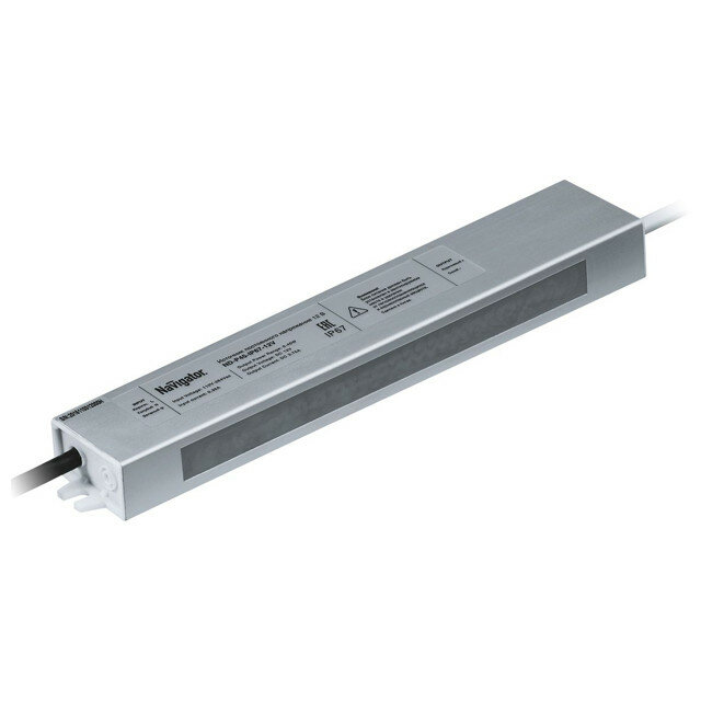 Navigator 71 471 ND-P40-IP67-12V блок питания IP67 12 В для наружной установки