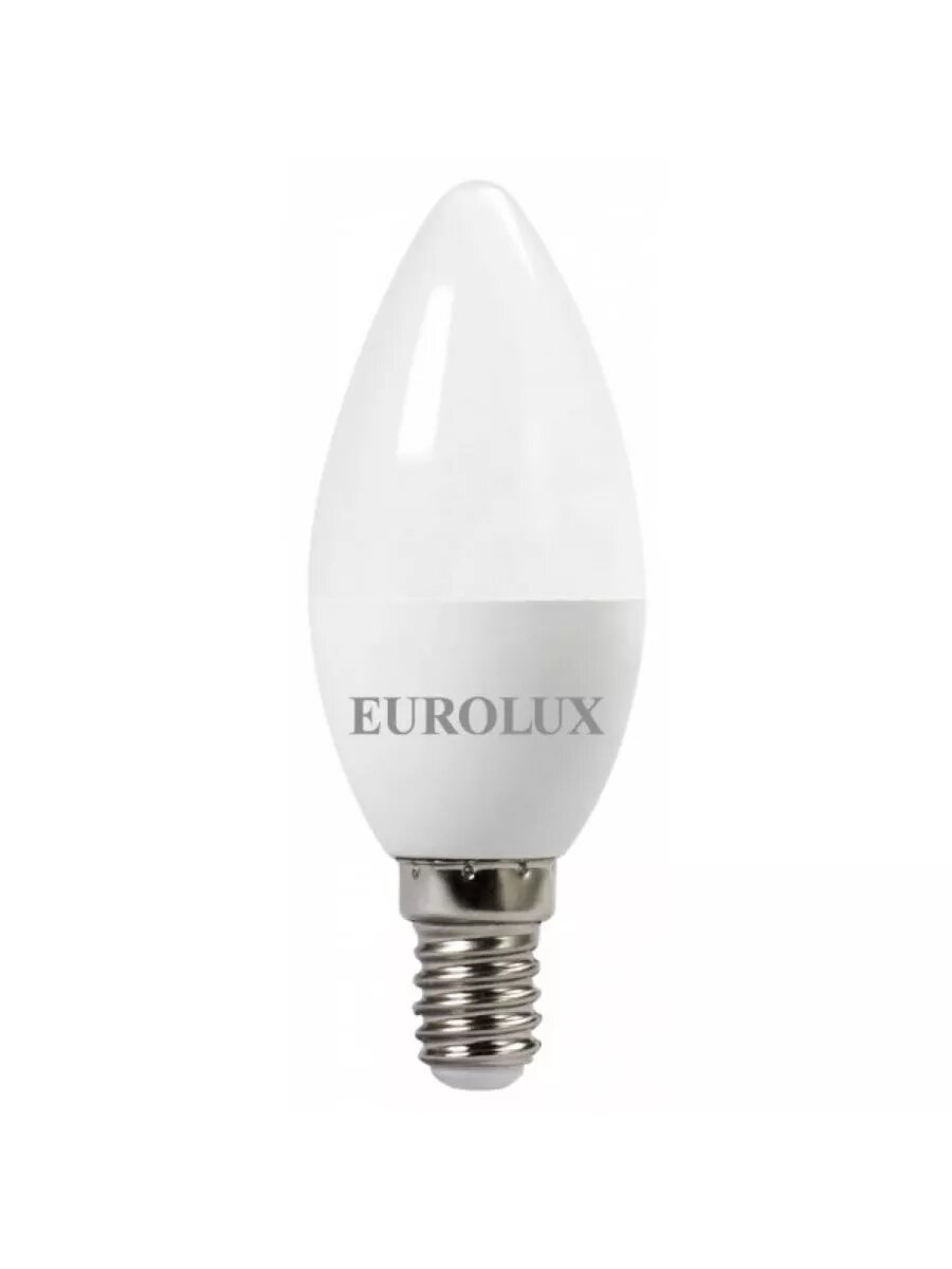 Лампа 6Вт Е14 свеча светодиодная LED теплый свет 2700К