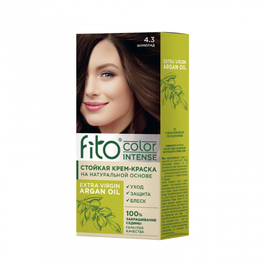Краска для волос FITOCOLOR Intense 115мл 4.3 Шоколад