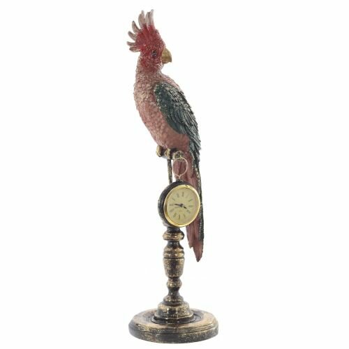 Фигурка Remeco Collection с часами "Попугай" (R44x1, не прилаг), 13х13х46 см (813258)