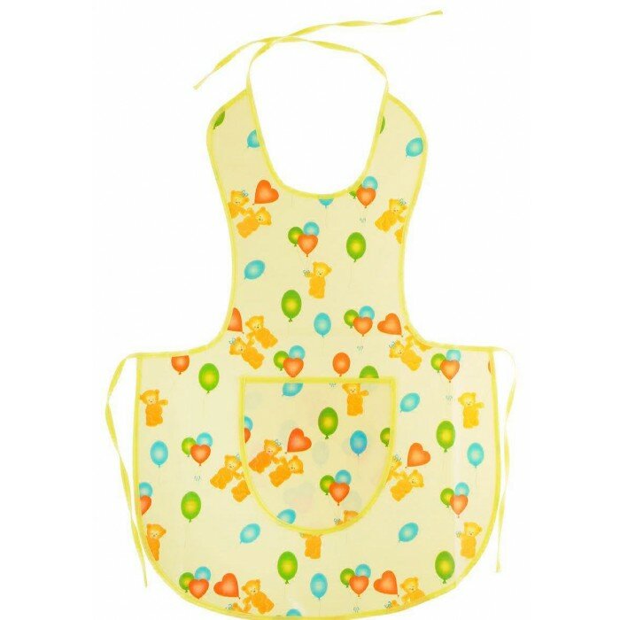 Колорит Фартук для творчества и дома мишки желтые
