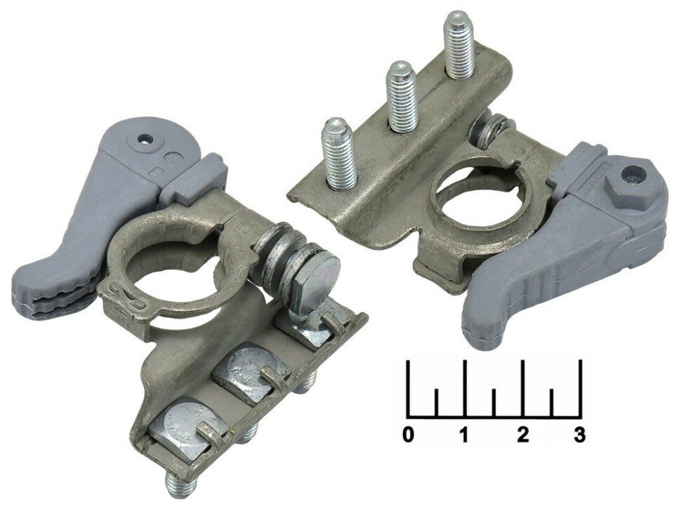 Клемма аккумуляторная быстросъемная плюсовая AX724 Cargen