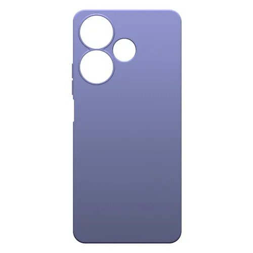Чехол (клип-кейс) BORASCO для Xiaomi Poco M6 4G, лавандовый [73630]