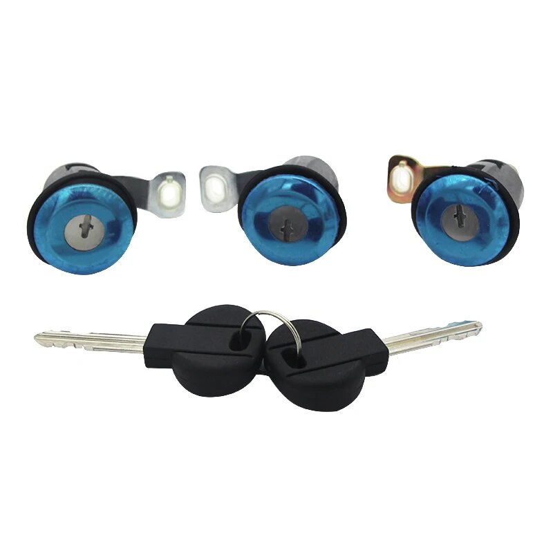 9170G3 252522 цилиндр замка левой и правой двери с 2 ключами для CITROEN BERLINGO XSARA PICASSO для PEUGEOT PARTNER 1 LEFT 2 RIGHT DOOR