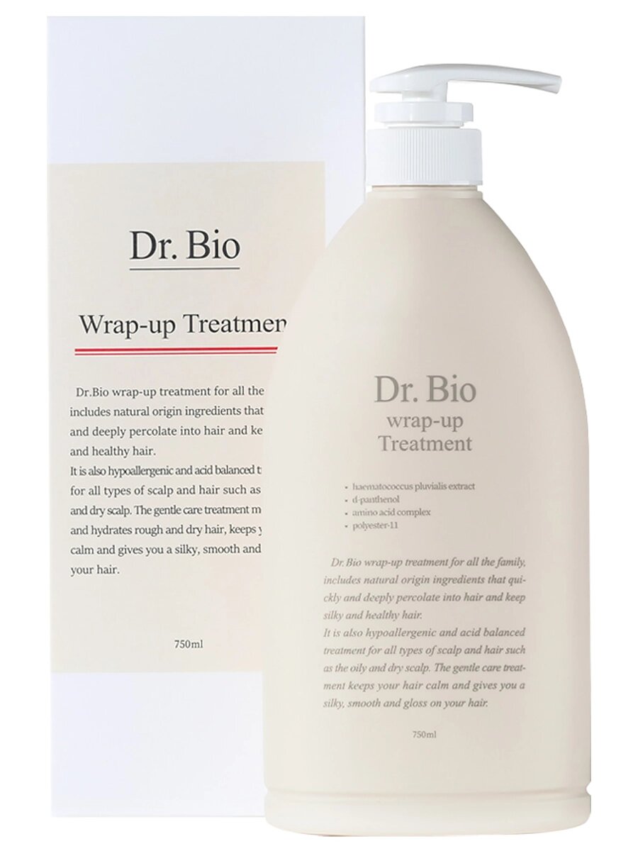 Dr. Bio Универсальный кондиционер для всех типов волос Wrap-Up Treatment 750 мл