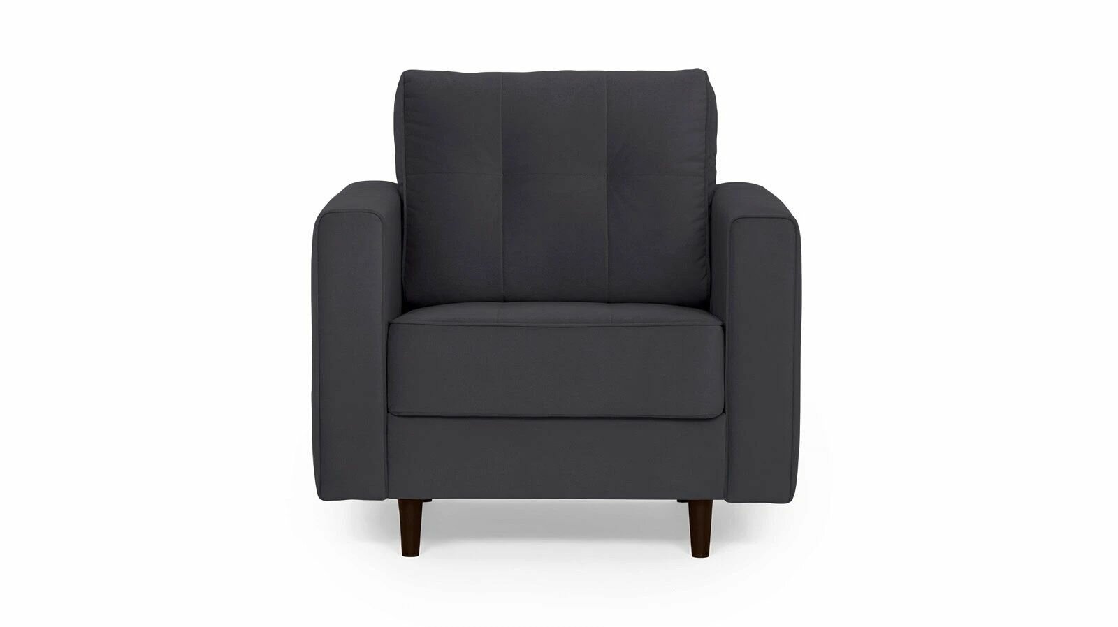 Кресло Askona (Аскона) Амани про с широкими подлокотниками Тк. Sky Velvet 40