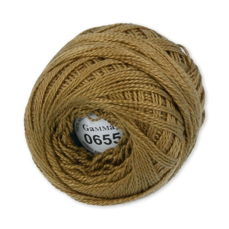Пряжа "Gamma" Ирис 100% хлопок, цвет: 0655 (2 шт.)