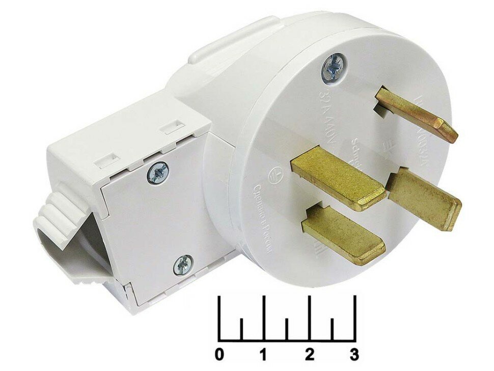 Вилка для электроплит 4pin 32A Blanca (BLNSV003241)