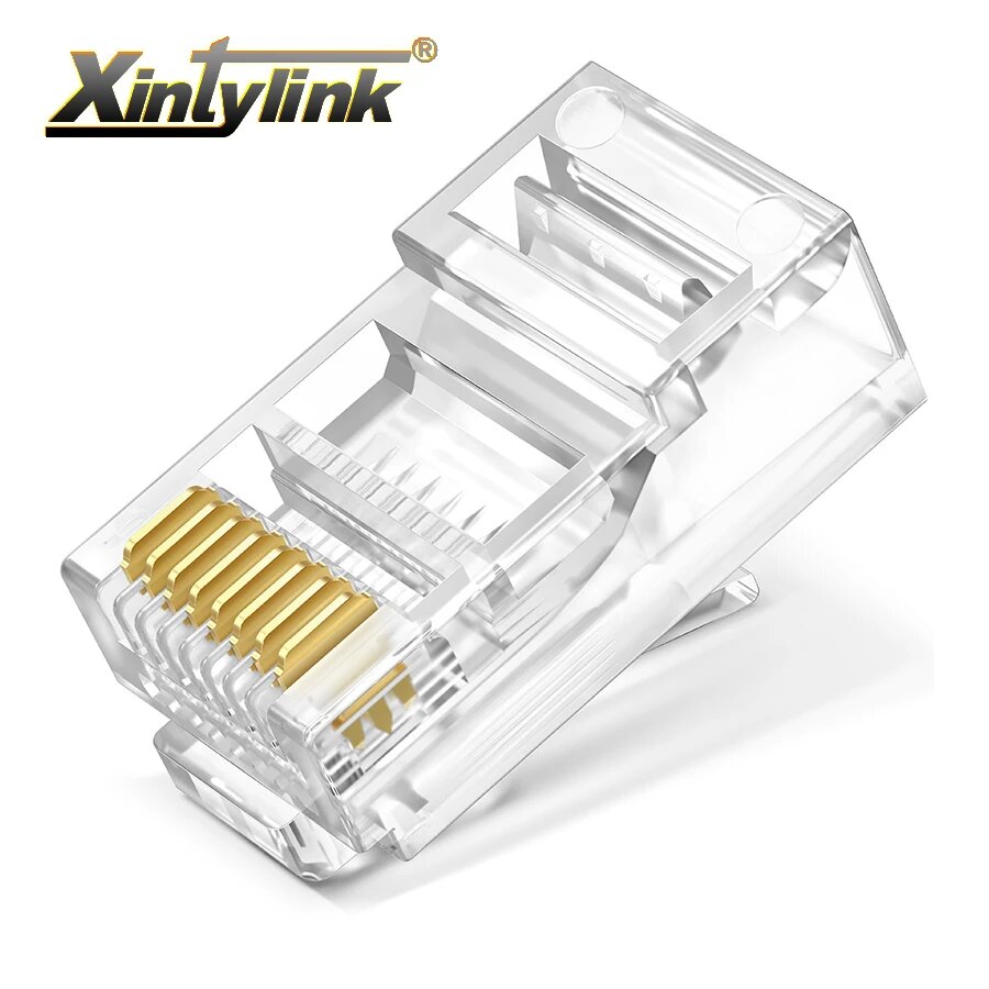 Xintylink XTL-5B008 RJ45 разъем Cat5e 100pcs