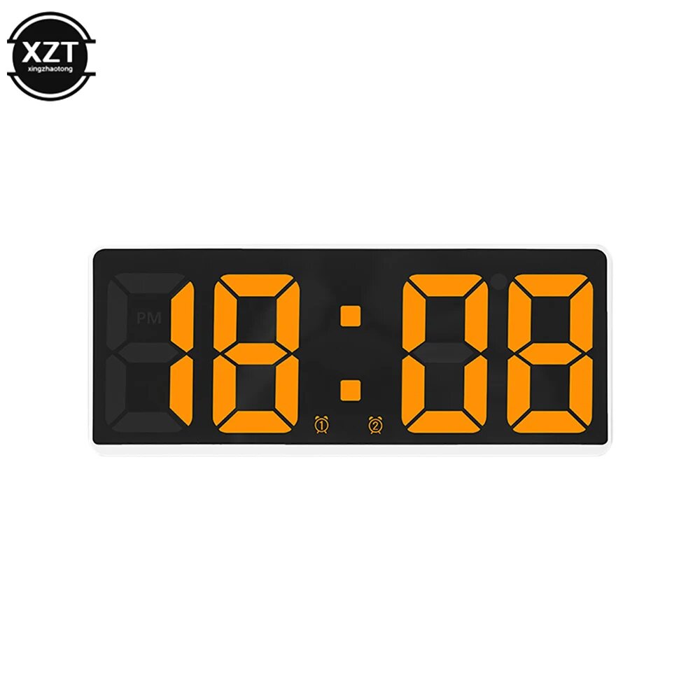 Черные цифровые часы XZT, 18:08, Цвет: C