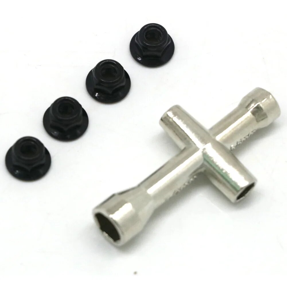 Крестовая головка 4/5/5.5/7 мм для RC HSP 80132, Sleeve with nut