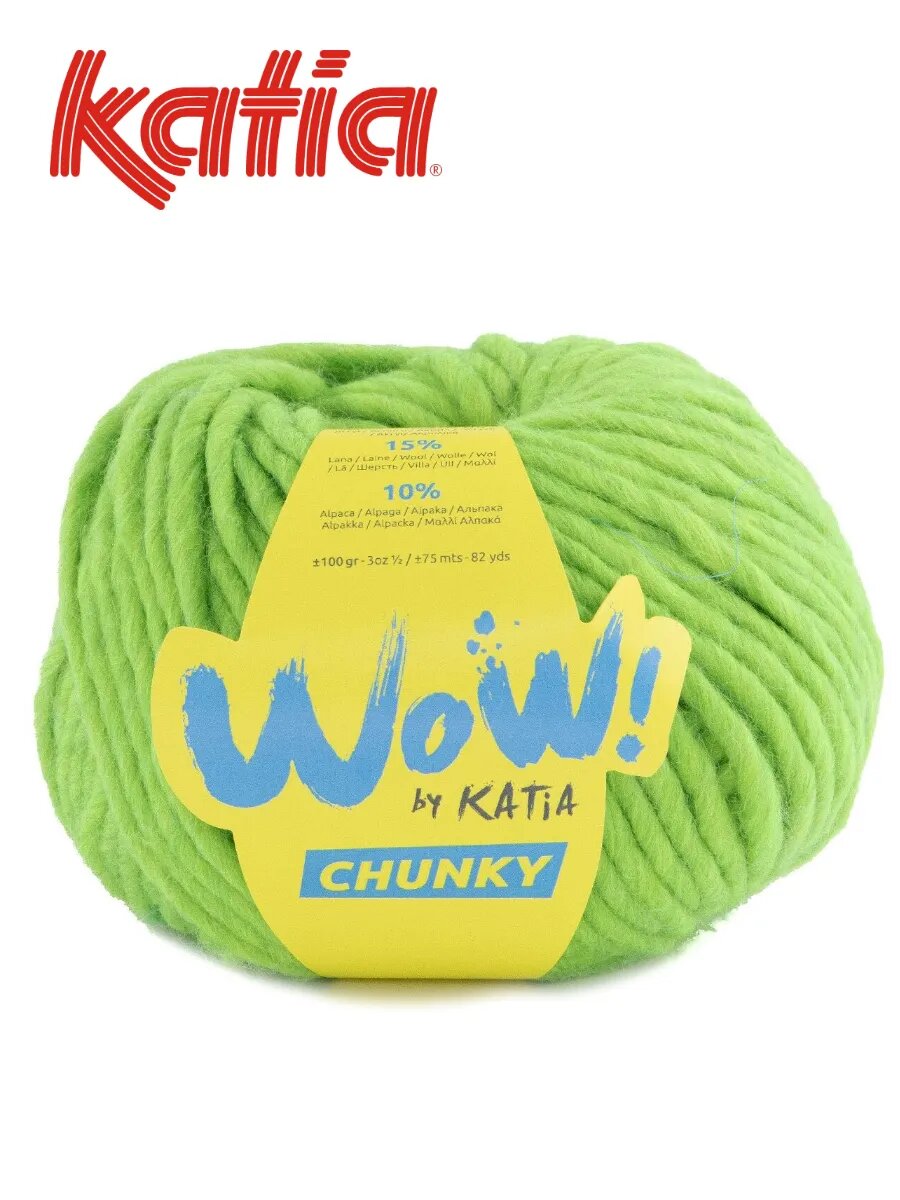 Пряжа Katia Chunky de Wow 62