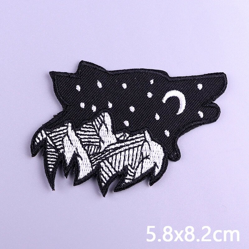 Вышитые нашивки с медведем pulaqi Черный, PE6403CT