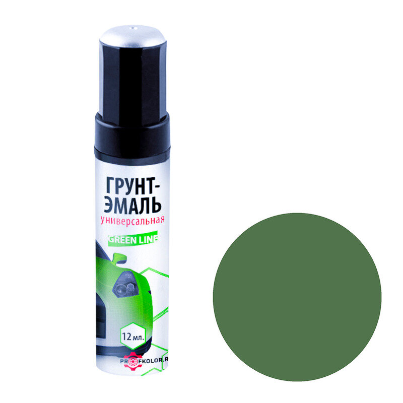 Profkolor Краска "Реставрационный карандаш" RAL 6011, название цвета "Resedagruen (резедово-зеленый)", объем 12 мл.