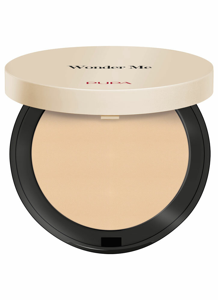 Pupa - Компактная пудра для лица Wonder Me, 10 Слоновая кость, 7.5 г