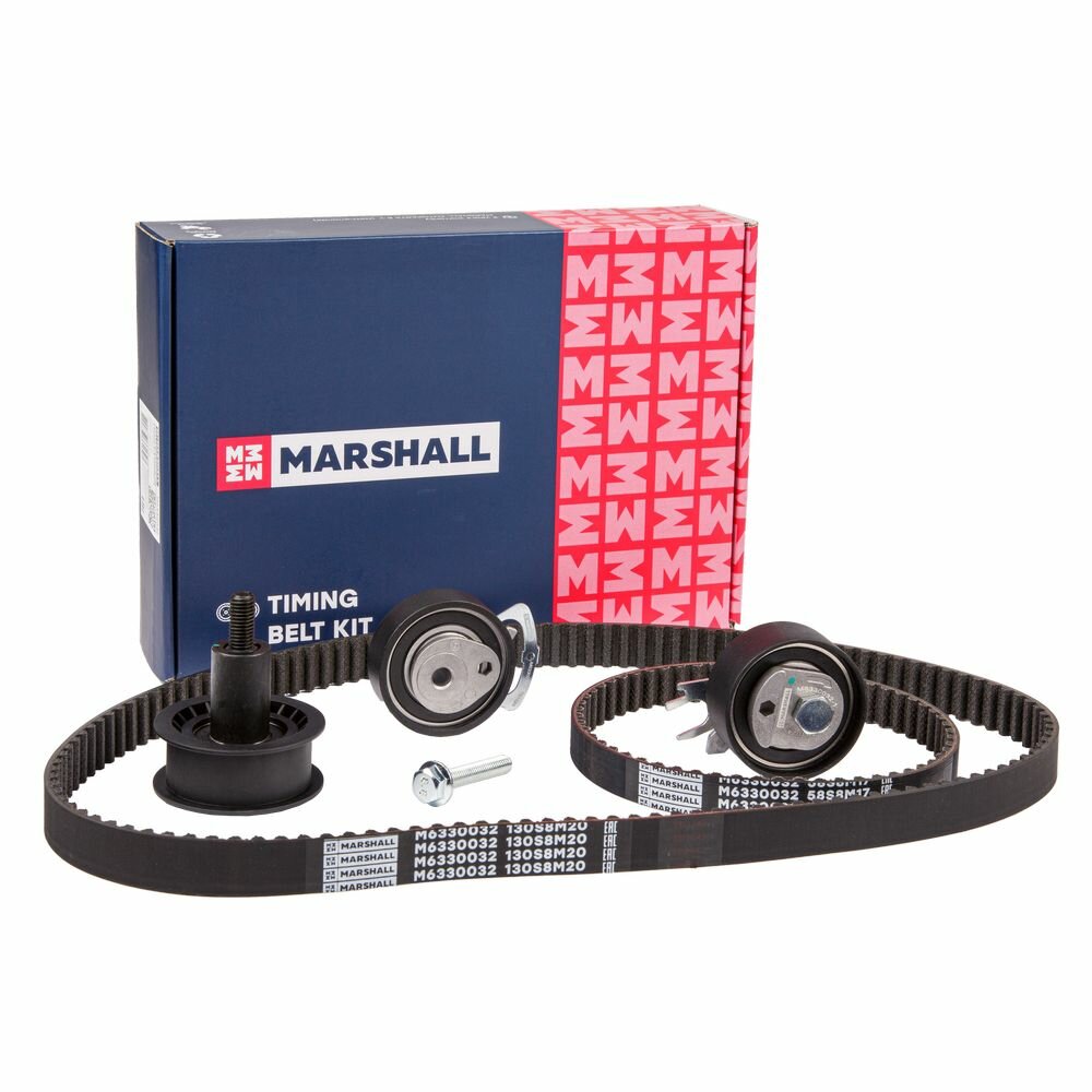 MARSHALL комплект ГРМ SEAT ALTEA 06-, IBIZA 08- SKODA FABIA II 07-, OCTAVIA II 04- VW GOLF VI 08-, POLO V 09- M6330032