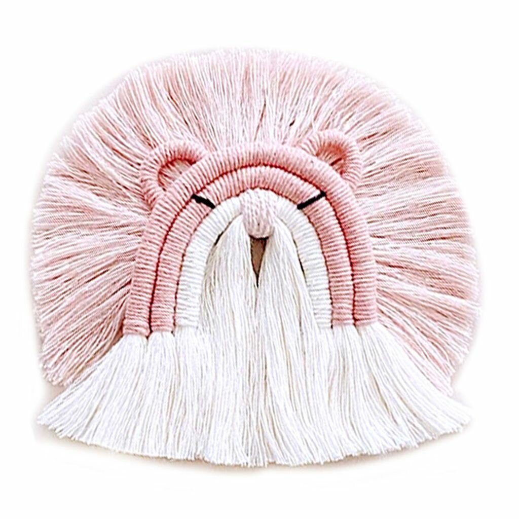 Радужный лев животное настенный тканый гобелен украшение