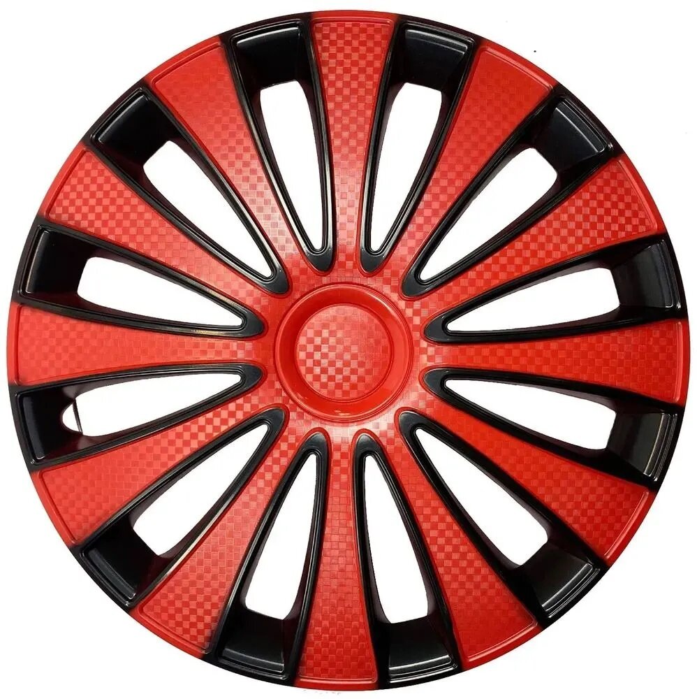 Колпаки R13 GMK Red Black STAR 4шт
