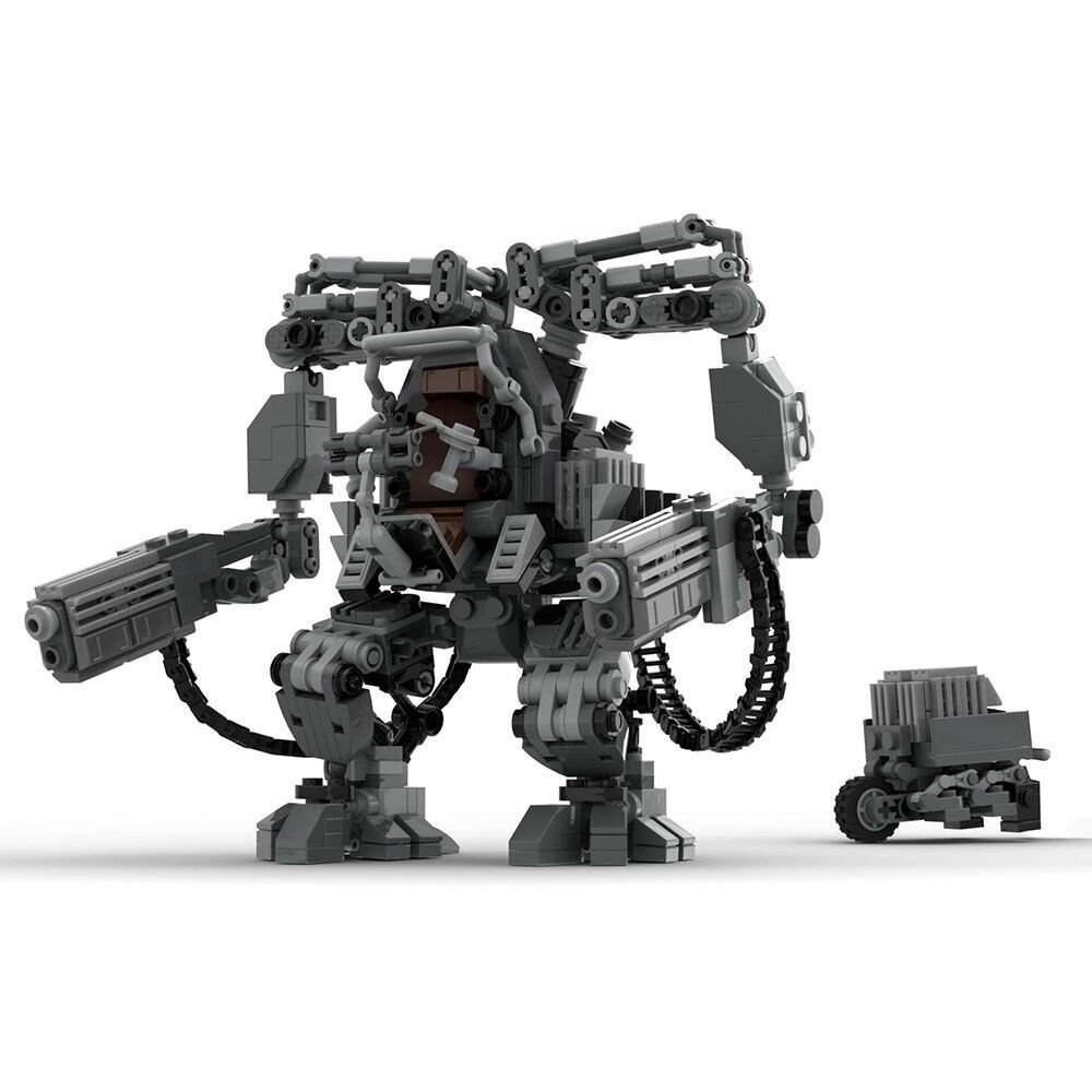 Игрушки из строительных блоко, MOC MOC-137552 Matrix APU Robot , Mecha Zion Machine Monster, Кирпич подарок для детей