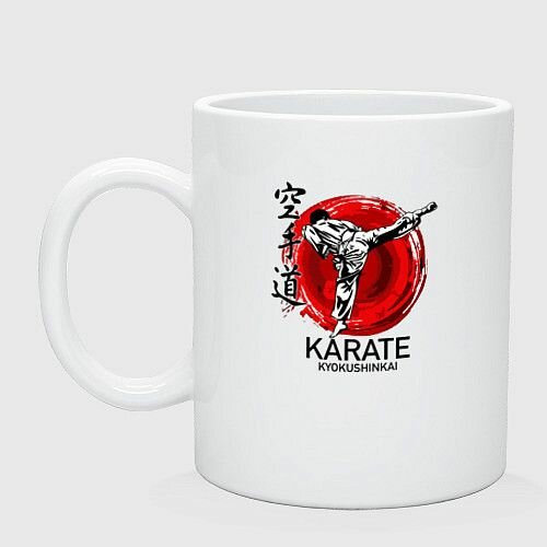 Karate Kyokushinkai Керамическая кружка