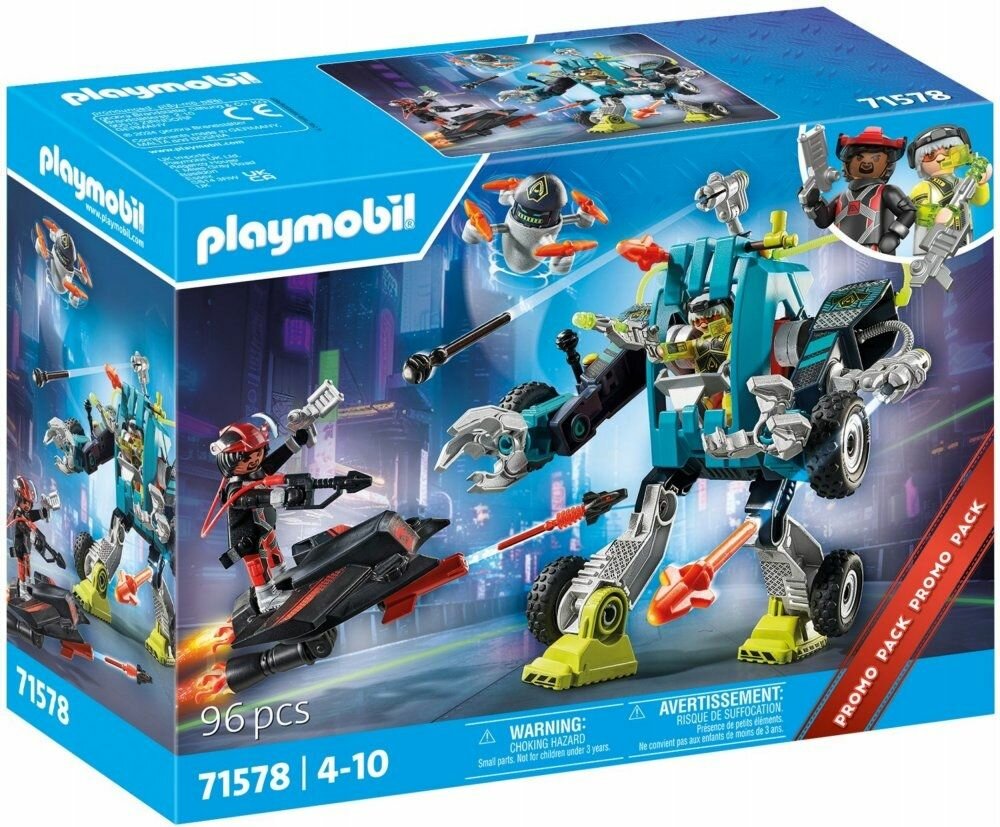 Конструктор Playmobil Promo - Робот против планера - Плеймобиль 71578