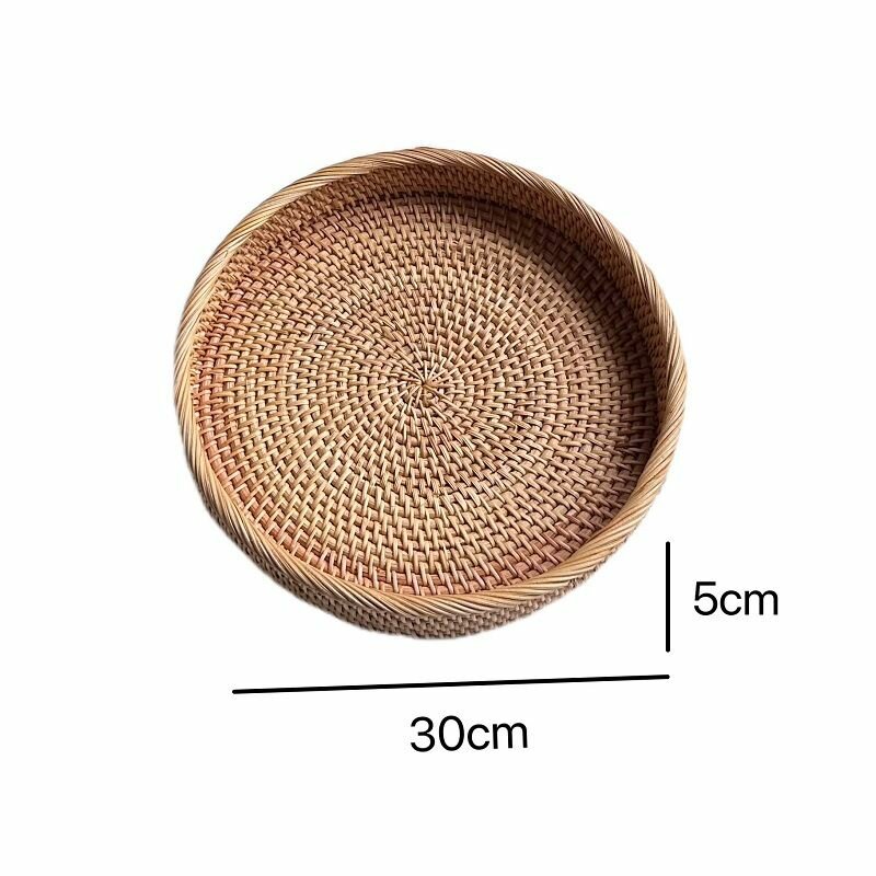 Поднос из тростника Лоток для столовых приборов35CM х 6 см, 1 шт