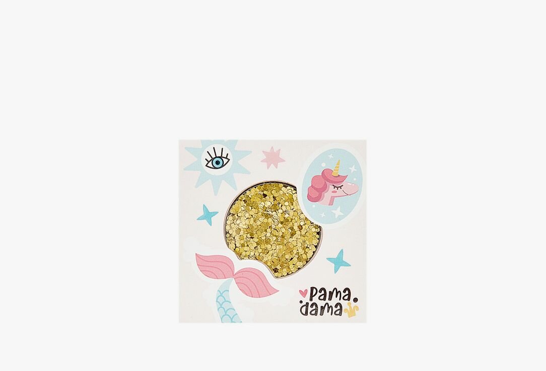 Глиттер-гель для лица PAMADAMA Sparkling Glitter Gel 2 г Gold