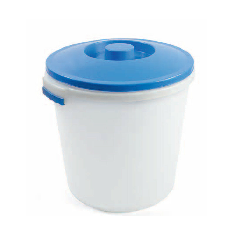 Бак пластиковый Радиан, пищевой, с герметичной крышкой и ручками, 45 л, белый