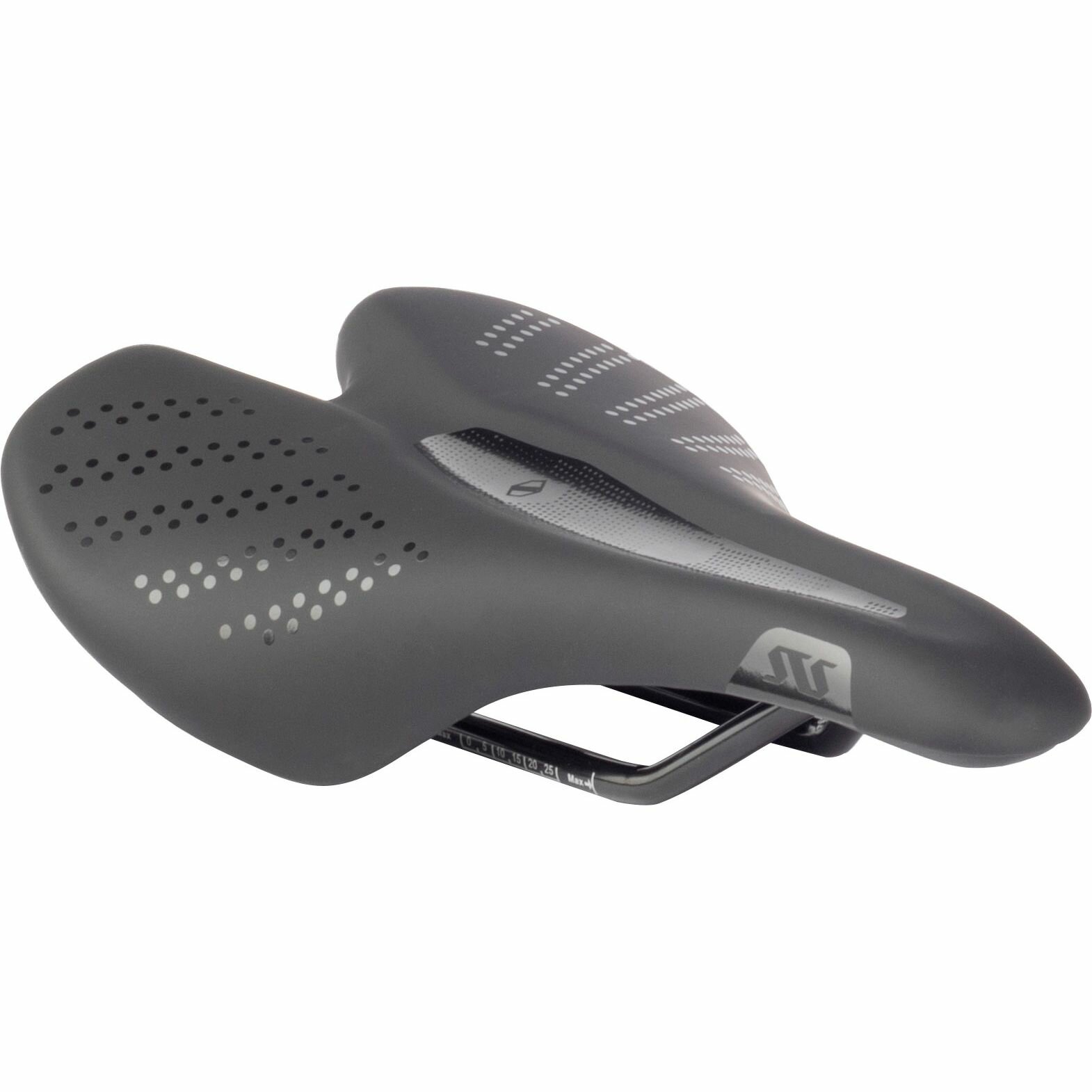 Седло для велосипеда спортивное STS-1A86 243*158mm 272g, универсальное