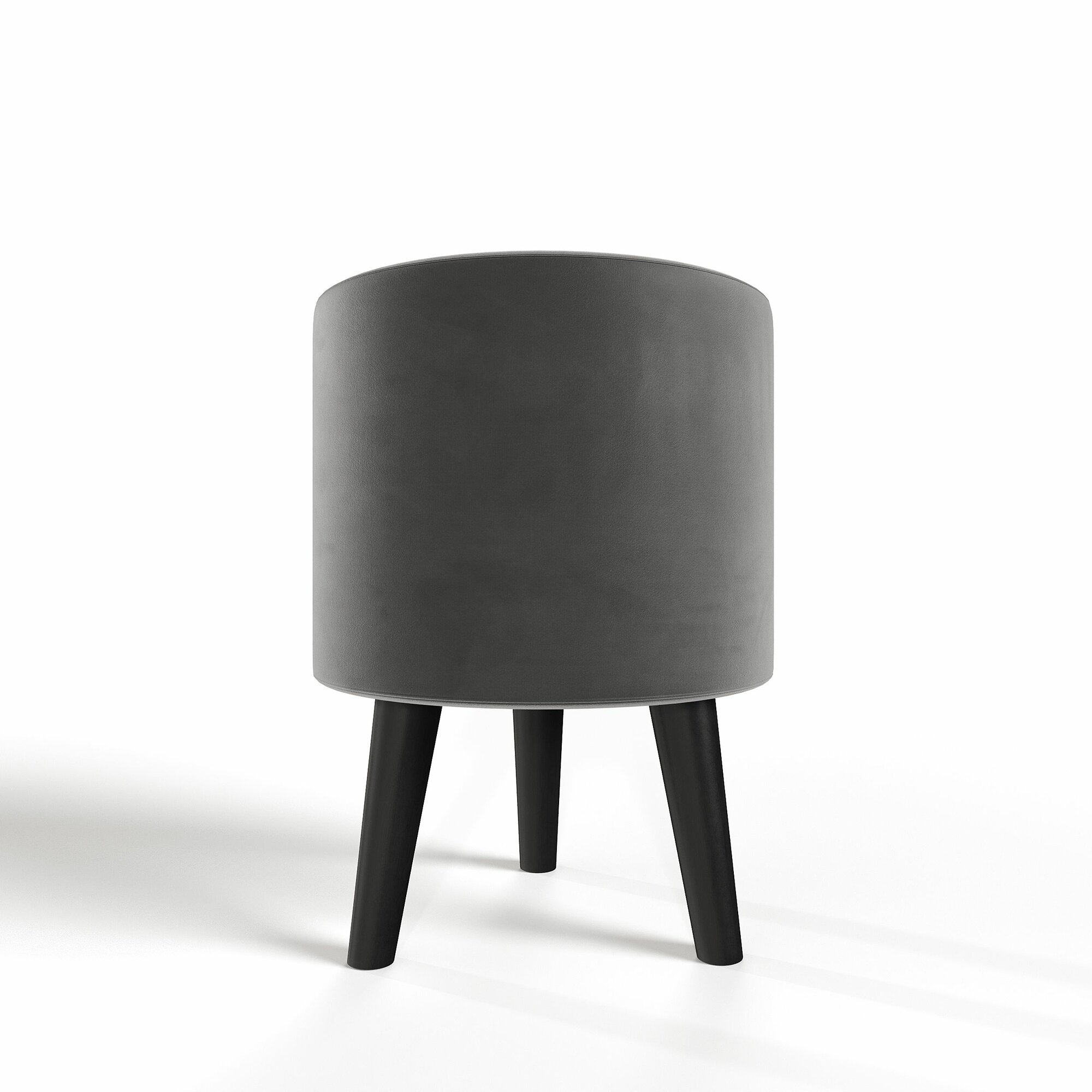 Пуф на трёх высоких ножках Фантазёр Z-6 темно-серый