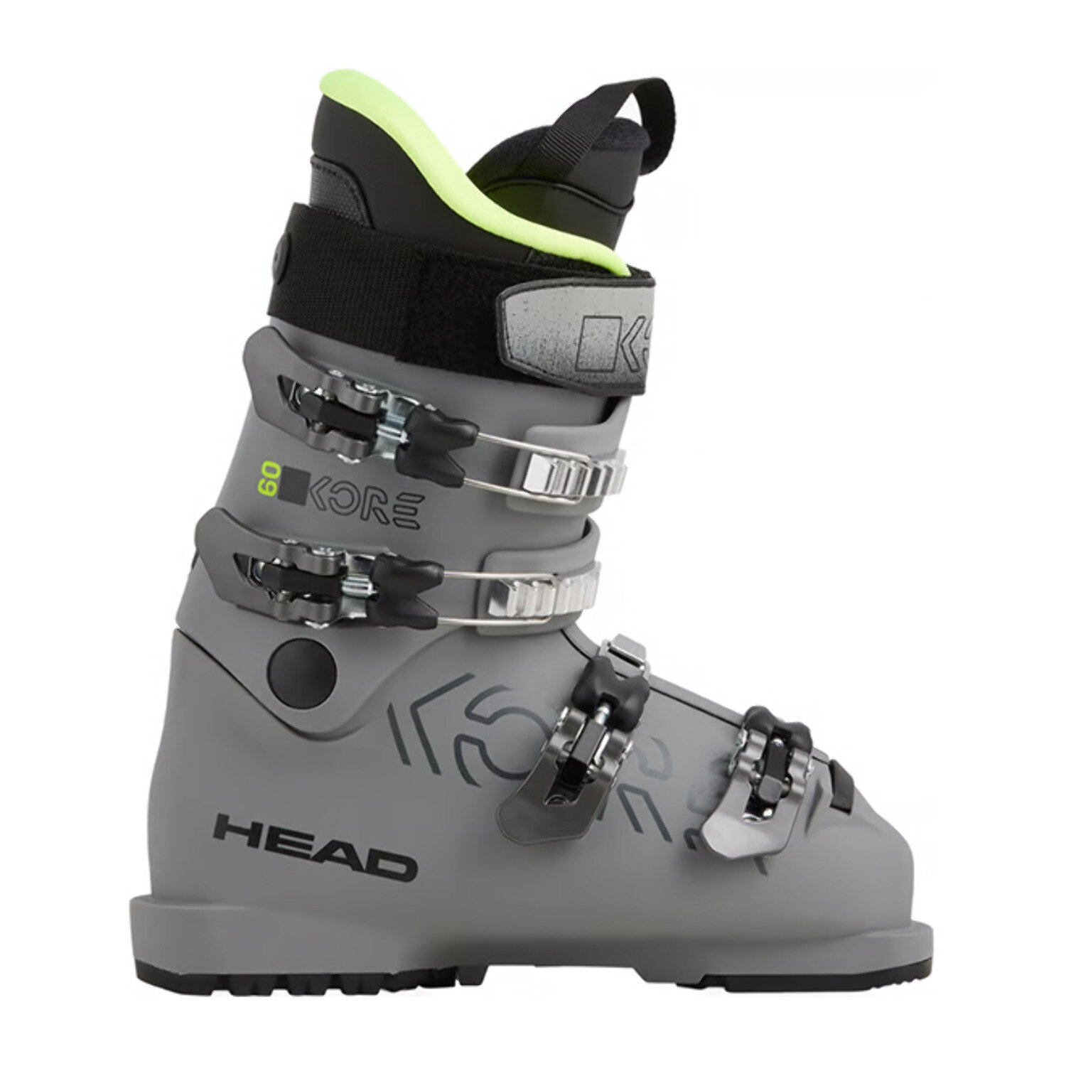 Горнолыжные ботинки Head Kore 60 Anthracite 25/26 , для детей , серый