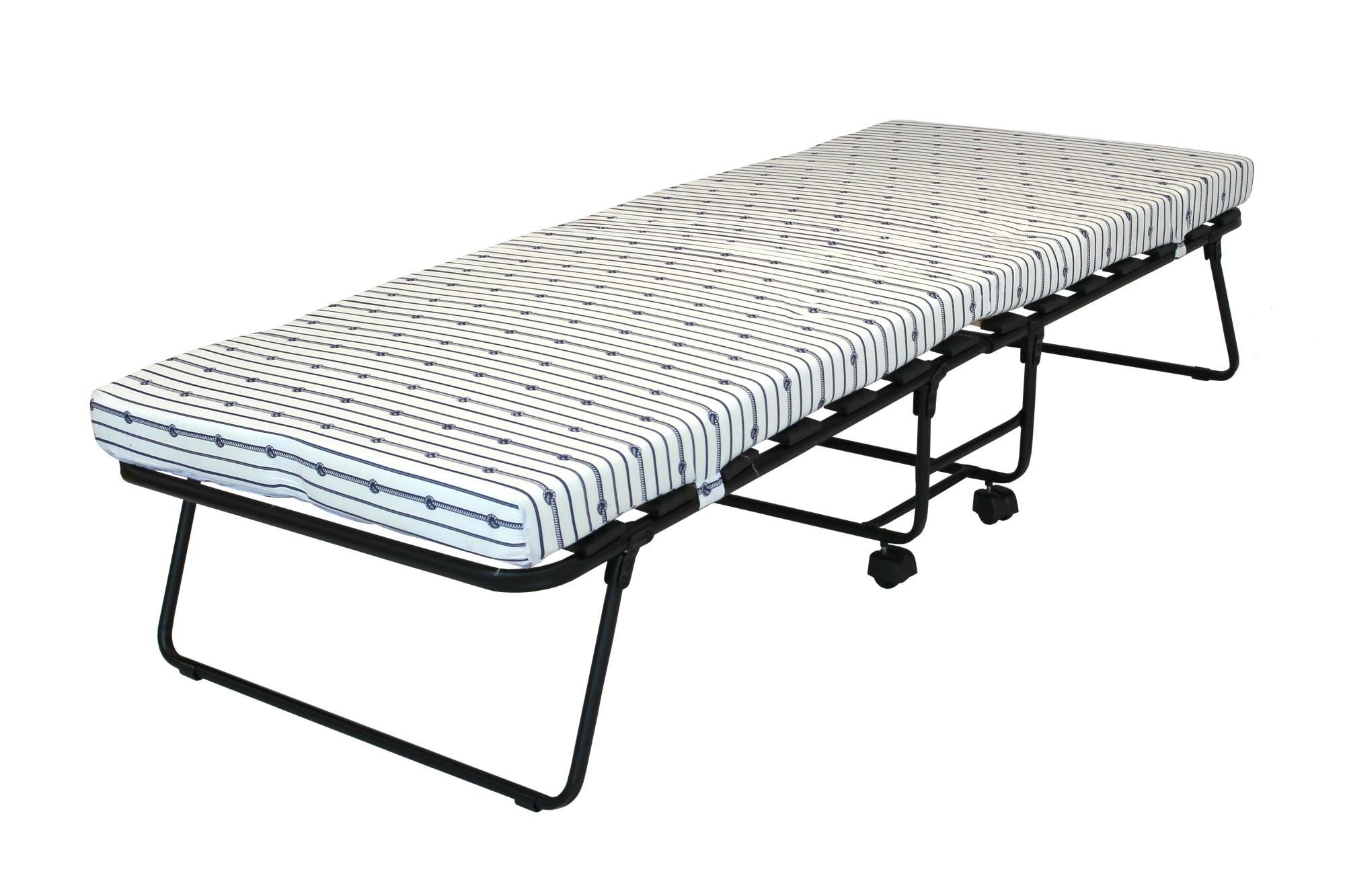 Кровать -тумба Валлетта арт. с816/72 (цвет ткани белый рис. веревка (1 шт. в уп.)